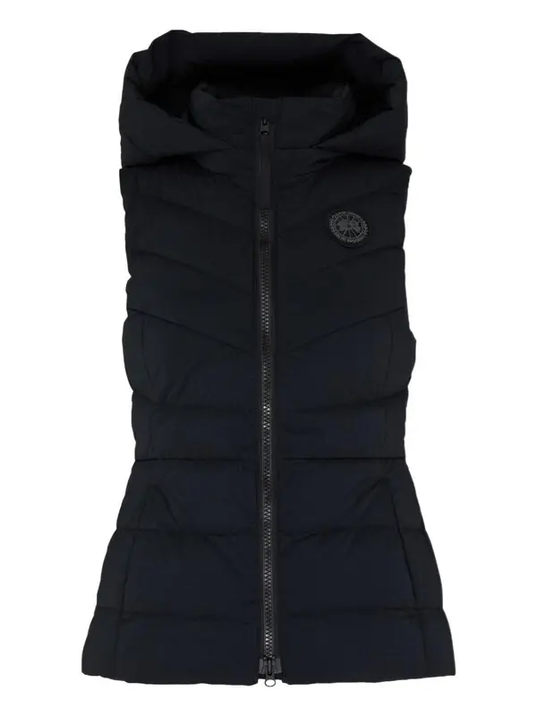 Canada Goose Clair Hooded Down Vest - Black