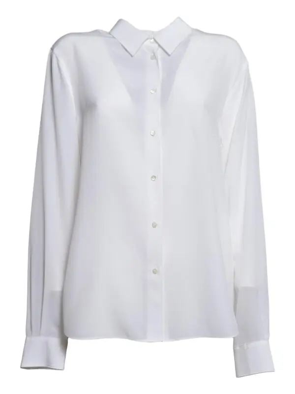 Aspesi Long-sleeve Button-down Shirt - White