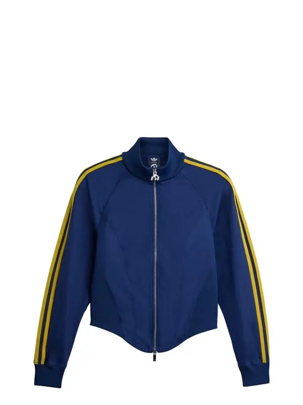 Adidas Originals X Miaou Cropped Corset Track Top - Blue