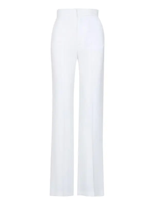 ANIYE BY Bella Straight Leg Trousers - White