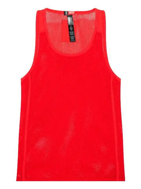DIESEL® X Savage X Fenty Mesh Tank Top - Red