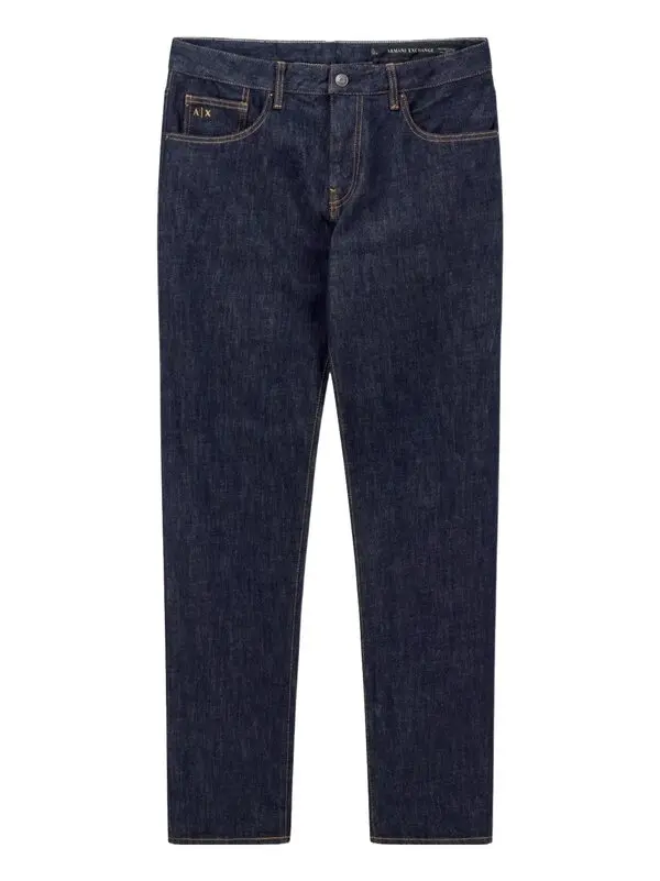 Armani Exchange Straight Leg Jeans - Black