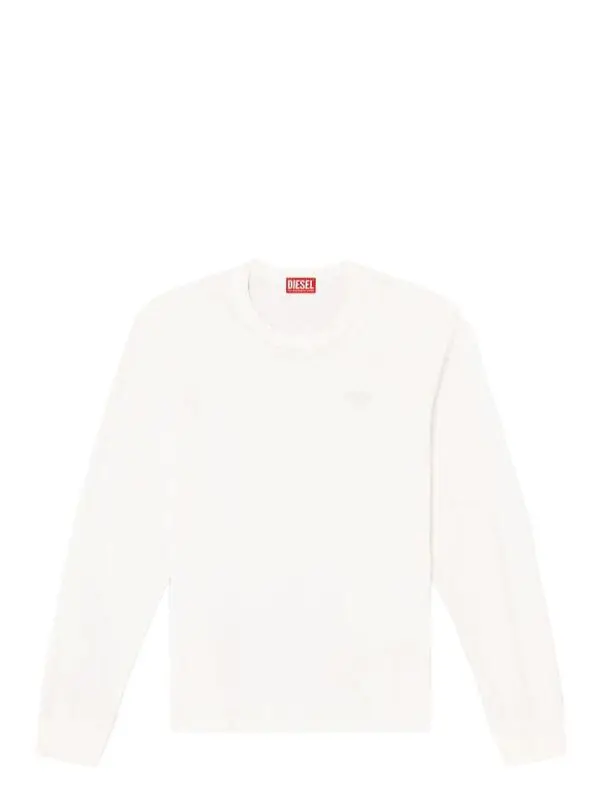 DIESEL® T-adjust-ls-slits-r17 Long-sleeve T-shirt - White