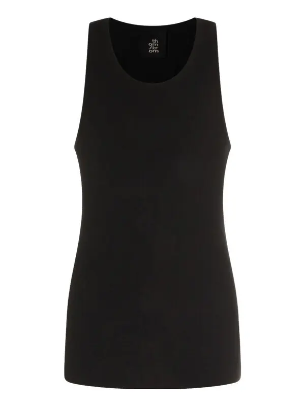 THOM KROM Ribbed Tank Top - Black