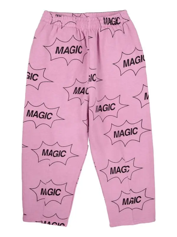 BOBO CHOSES Graphic Print Trousers - Pink