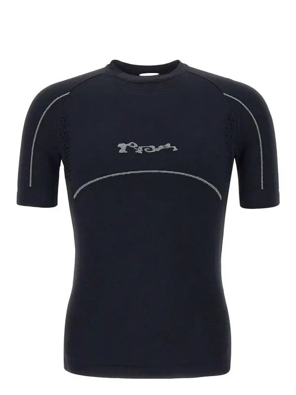 ROA Seamless Crewneck T-shirt - Black