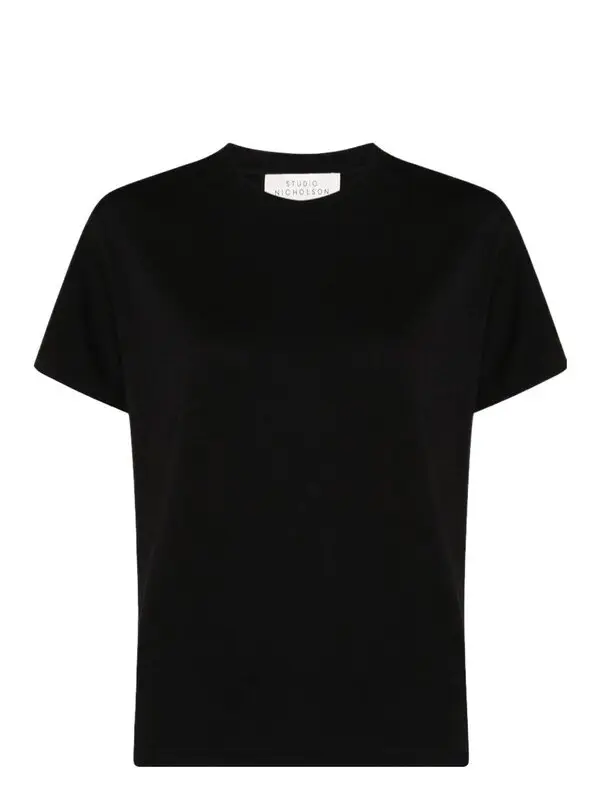 Studio Nicholson Marine Crewneck T-shirt - Black
