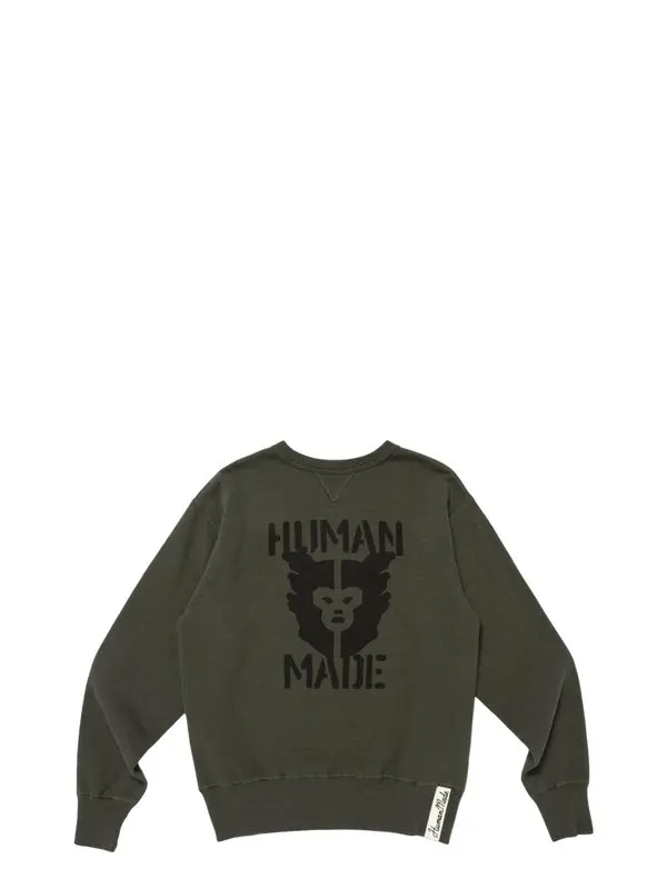 HUMAN MADE Long Sleeve Sweatshirt - Green