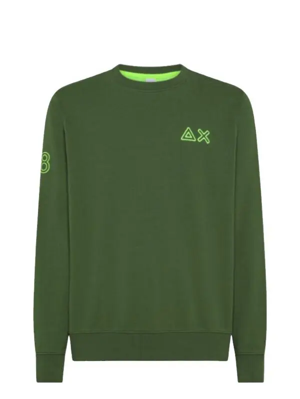 SUN 68 Crew Neck Sweatshirt - Green