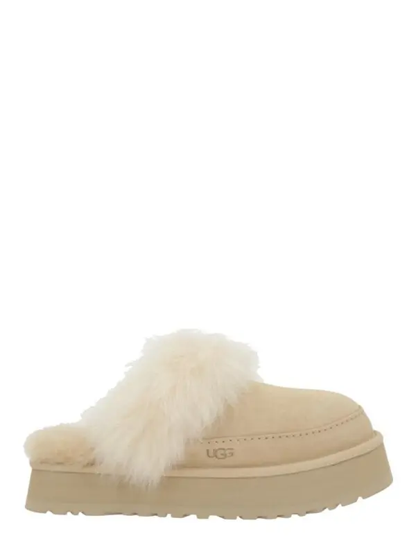 UGG Disquette Chalet Slip-on Mules - Nude