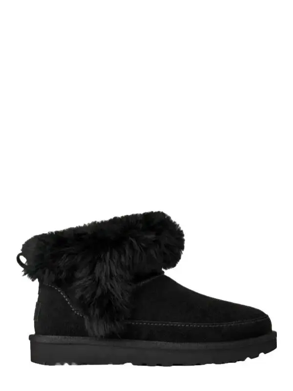 UGG Classic Ultra Mini Chalet Boots - Black