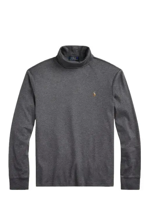 Polo Ralph Lauren Embroidered Turtleneck Jumper - Black