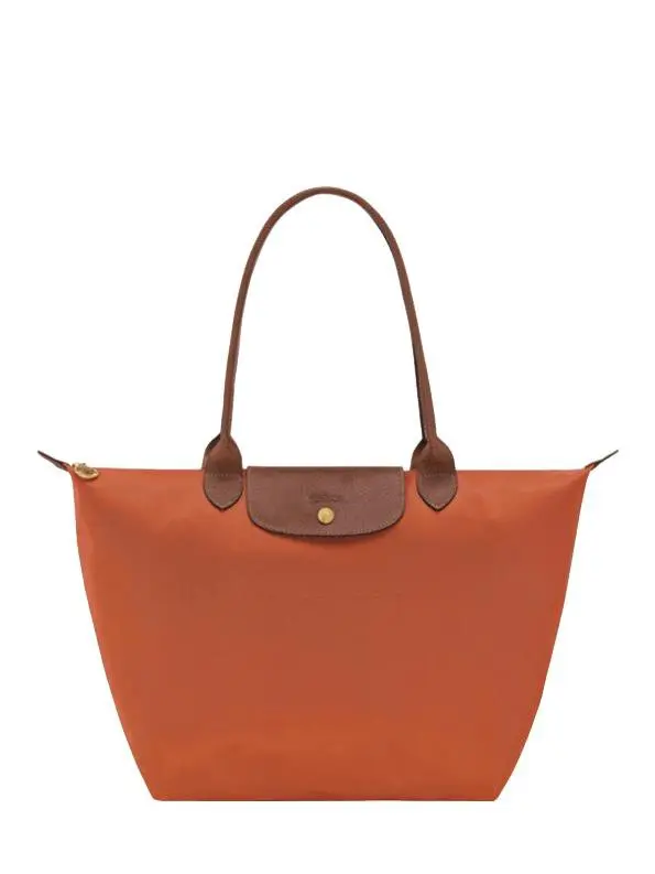 Longchamp Le Pliage Original L Tote Bag - Brick