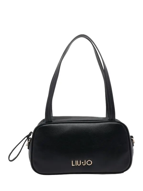 Liu Jo Logo Shoulder Bag - Black