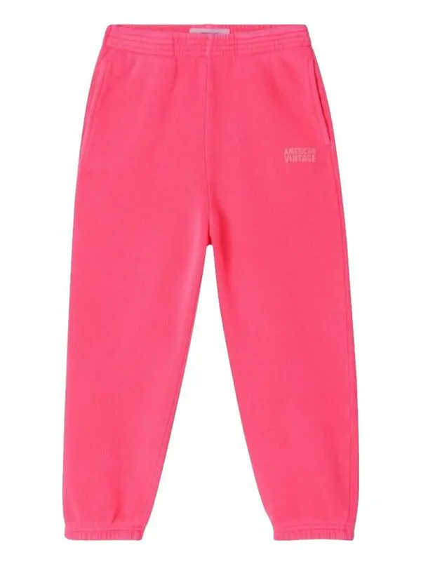 American Vintage Logo-print Track Pants - Red