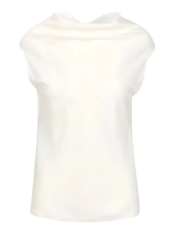 Philosophy Di Lorenzo Serafini Drape Front Blouse - White