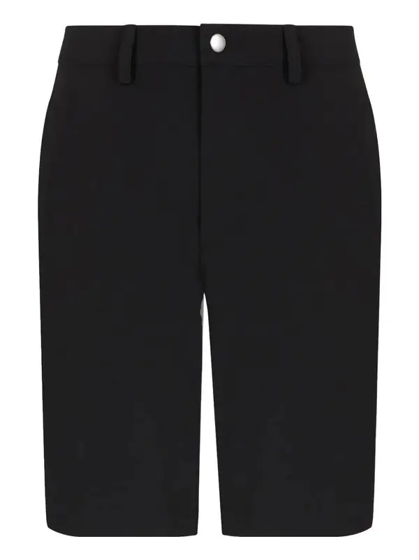 EA7 Logo-print Bermuda Shorts - Black