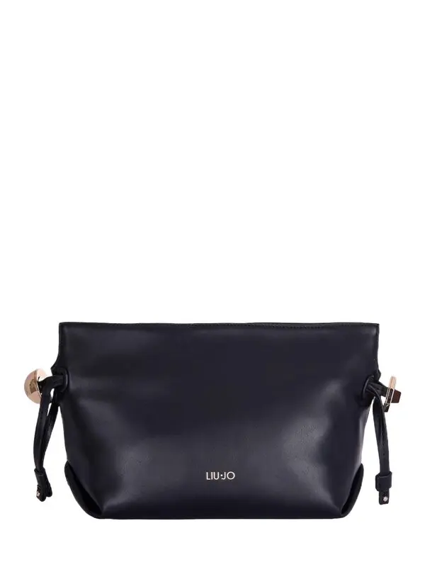 Liu Jo Small Riccy Shoulder Bag With Ornament - Black