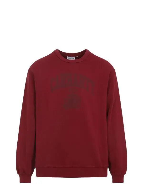 Carhartt Work In Progress Faded Pond Corps Sweatshirt - Red