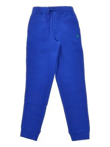 Ralph Lauren Polo Drawstring Track Pants With Embroidered Logo - Blue
