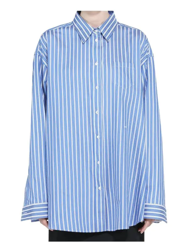 N.21 Striped Shirt - Blue