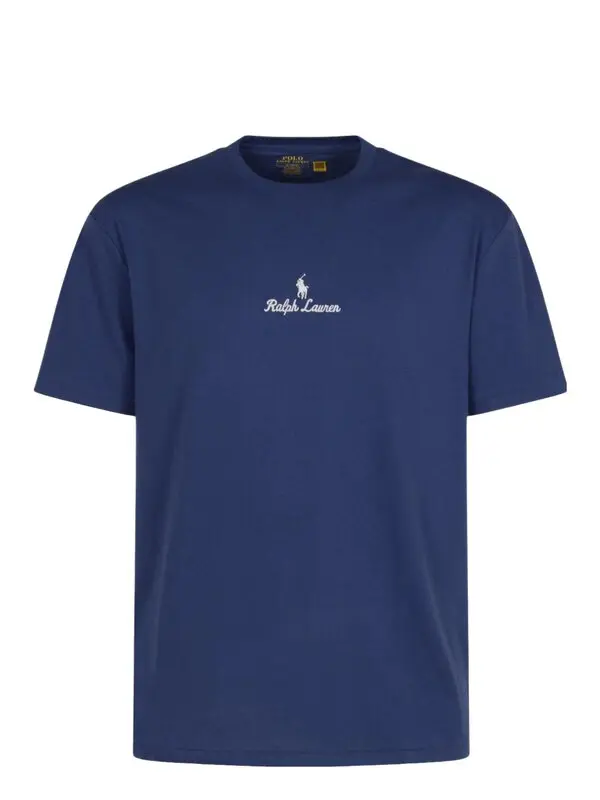 Polo Ralph Lauren Logo Crew-neck T-shirt - Blue