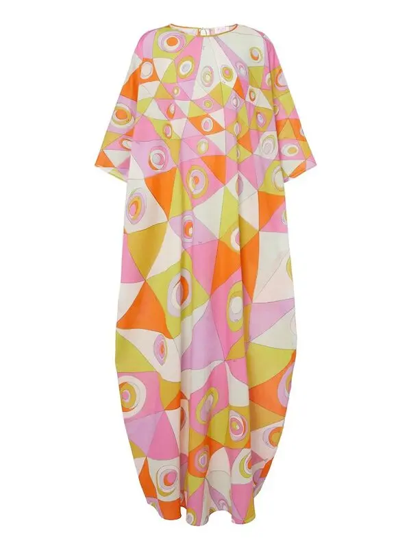Emilio Pucci Iride Cotton Kaftan - Multicoloured