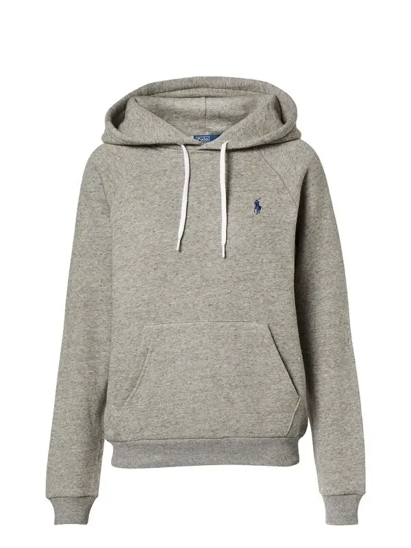 Polo Ralph Lauren Cotton-blend Jersey Hoodie - Grey