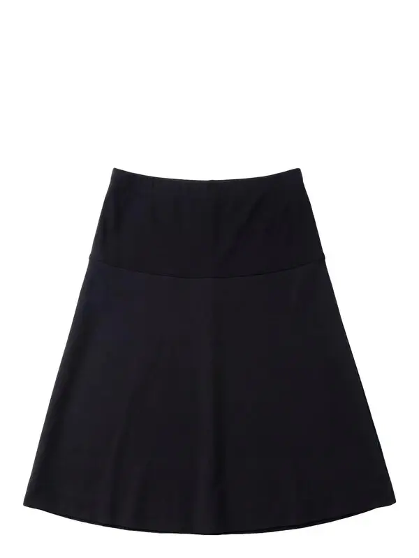 TOUCHE ECLAT Maternity Ponte Skirt - Black