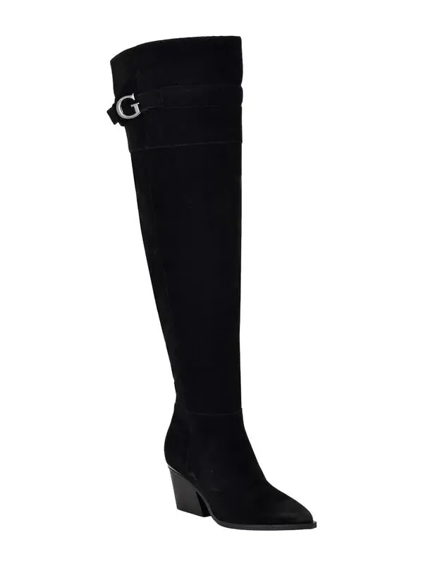 Guess Wilton Over-the-knee Boot - Black