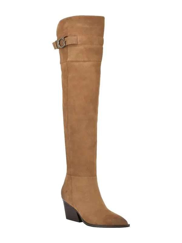 Guess Wilton Over-the-knee Boot - Medium Brown