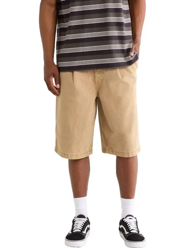 VANS Authentic Baggy Chino Shorts - Incense