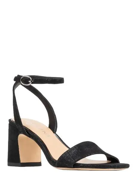 DONALD PLINER Doyenne Ankle Strap Sandal - Black