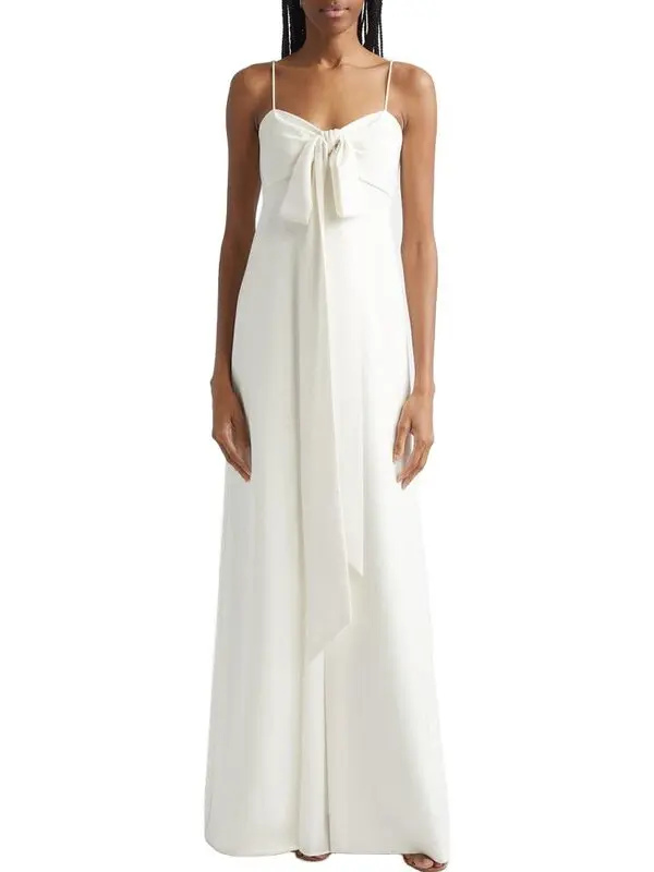 Cinq À Sept Amberly Sweetheart Maxi Dress - Ivory