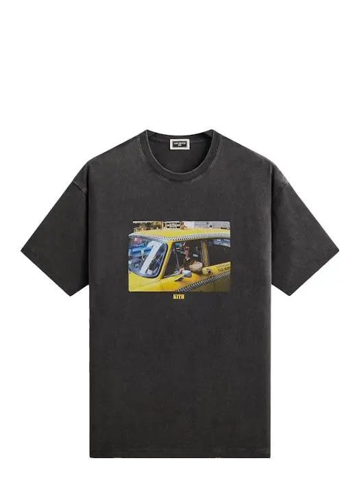 Kith X Taxi Driver Taxi Vintage Tee Shirt - Black