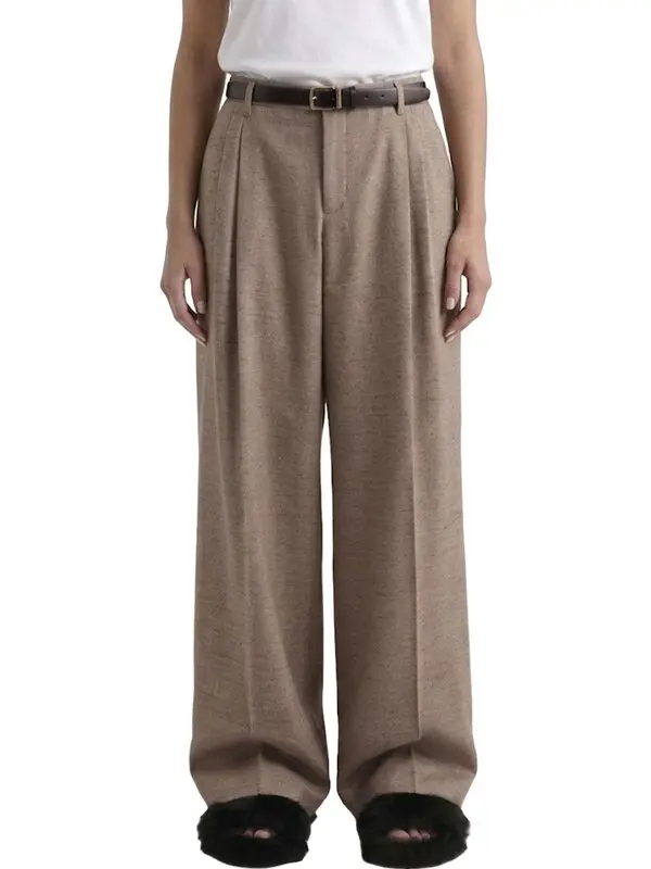 Dolce & Gabbana Tailored Palazzo Trousers - Brown