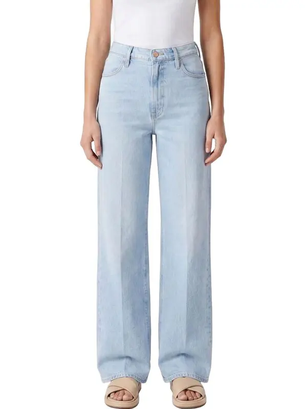 MOTHER The Hustler Roller Jeans - Blue