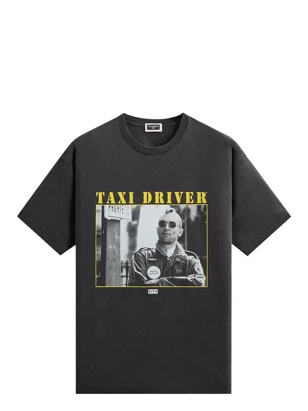 Kith Taxi Driver Arms Crossed Vintage Tee - Black