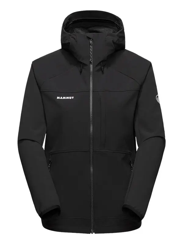 MAMMUT Ultimate Comfort Hooded Jacket - Black