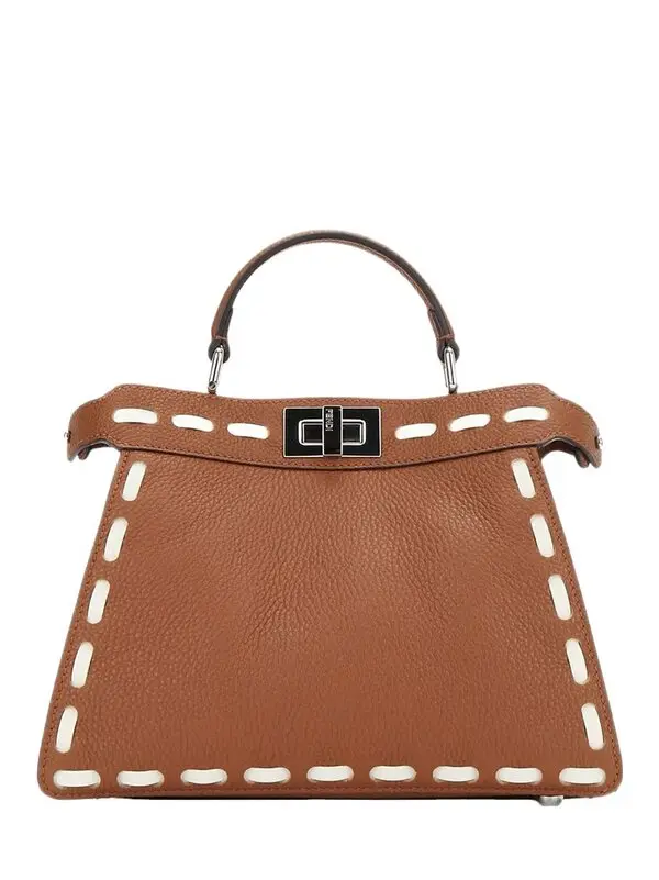 Fendi Peekaboo Iseeu Small Bag - Brown