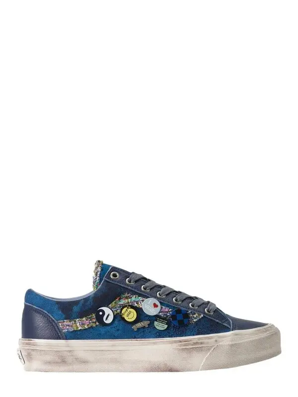 VANS Old Skool 36 Souvenir Embellished Sneakers - Blue