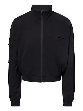 Splits59 Airweight Woven Cargo Jacket - Black