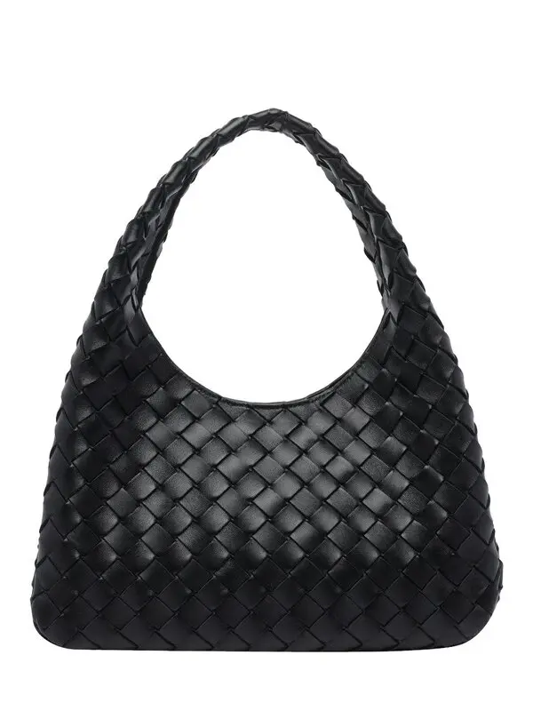 Bottega Veneta Small Campana Bag - Black