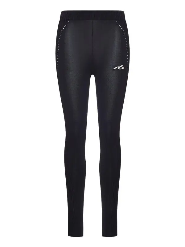 Balenciaga Techwear Sports Mesh Leggings - Black