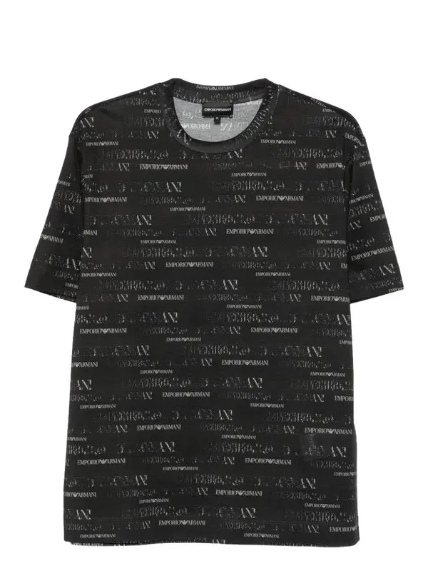 Emporio Armani Printed T-shirt - Blue