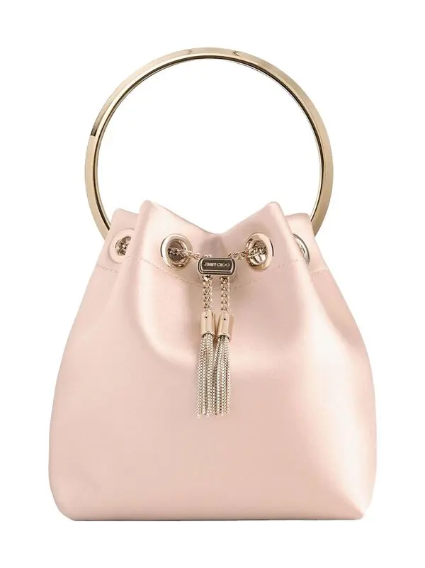 JIMMY CHOO Bon Bon Bucket Bag - Pink