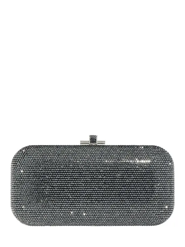 Judith Leiber Crystal Evening Bag - Gray
