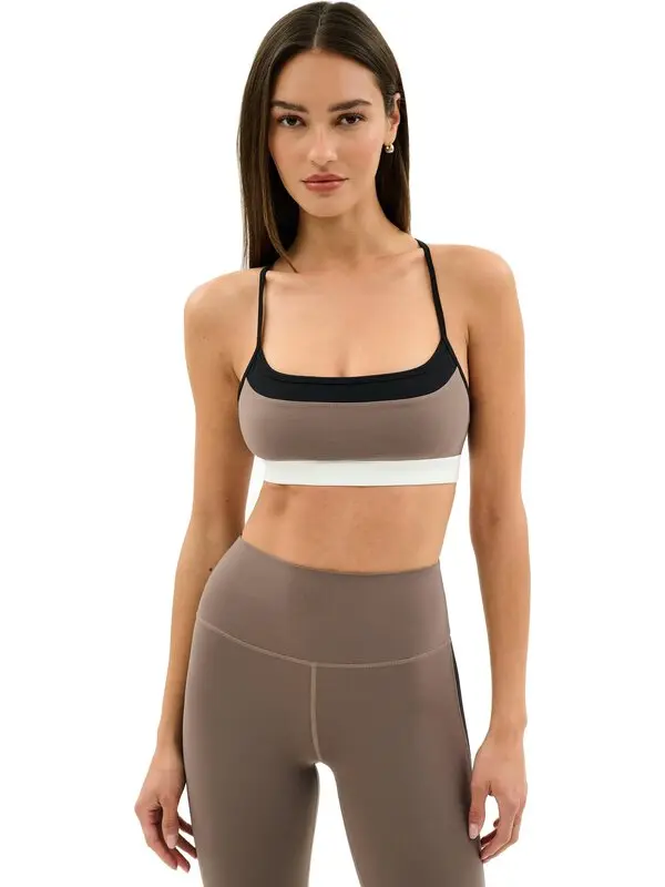 Splits59 Scottie Airweight Bra - Lentil/black
