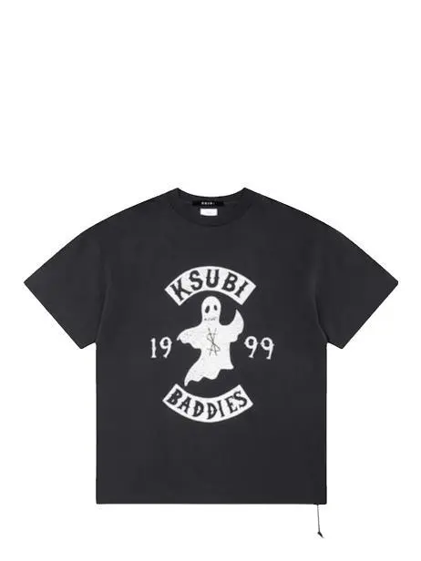 Ksubi Baddies Ekcess Short Sleeve Tee Shirt - Black