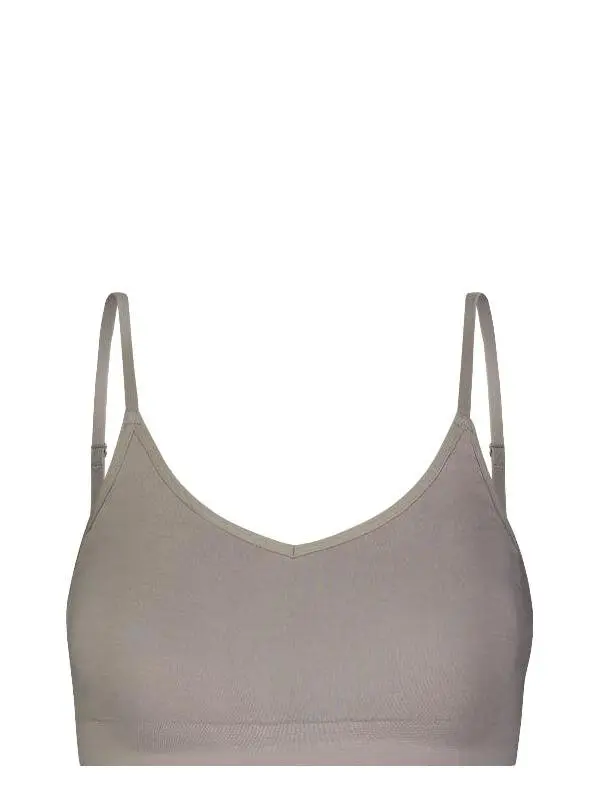 BRABAR Soft Convertible Halter Bralette - Ash